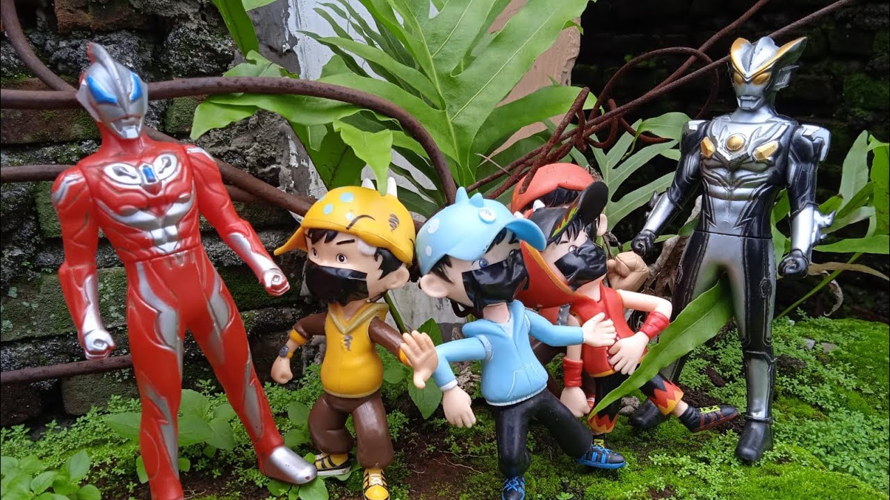 ULTRAMAN RAKSASA SELAMATKAN PARA BOBOIBOY YANG DI CULIK, BOBOIBOY ...