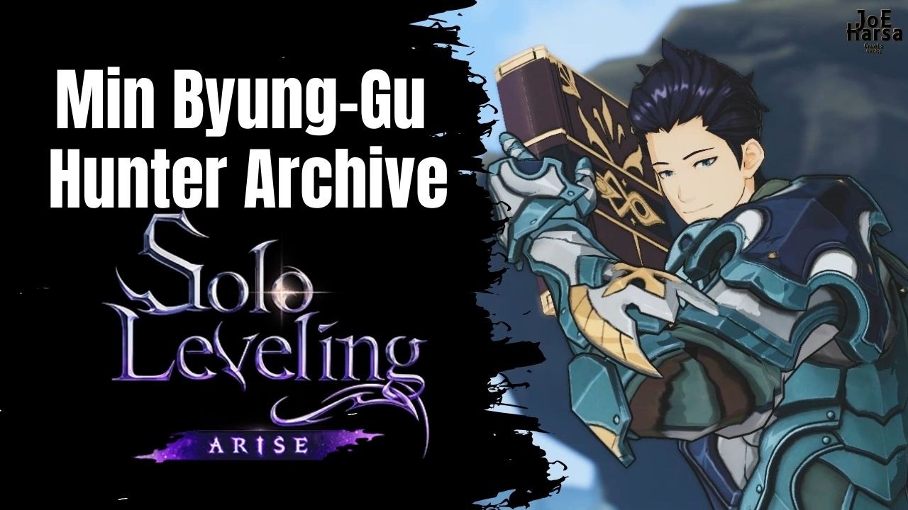 Min Byung-Gu Solo Leveling ARISE Hunter Archive Cutscene - YouTube