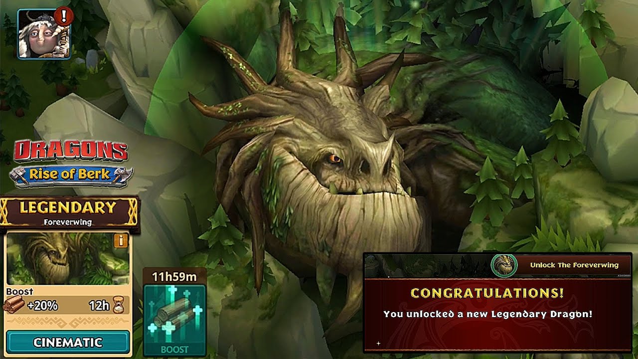 Dragons: Rise Of Berk Foreverwing - Activated! - YouTube