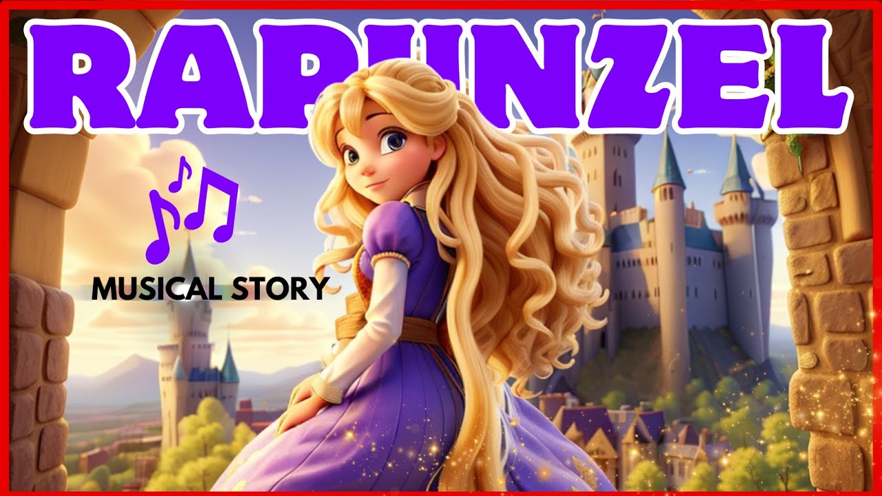 🎵 Learn English with songs💫Fairy Tales with Subs💫 Rapunzel Musical ...