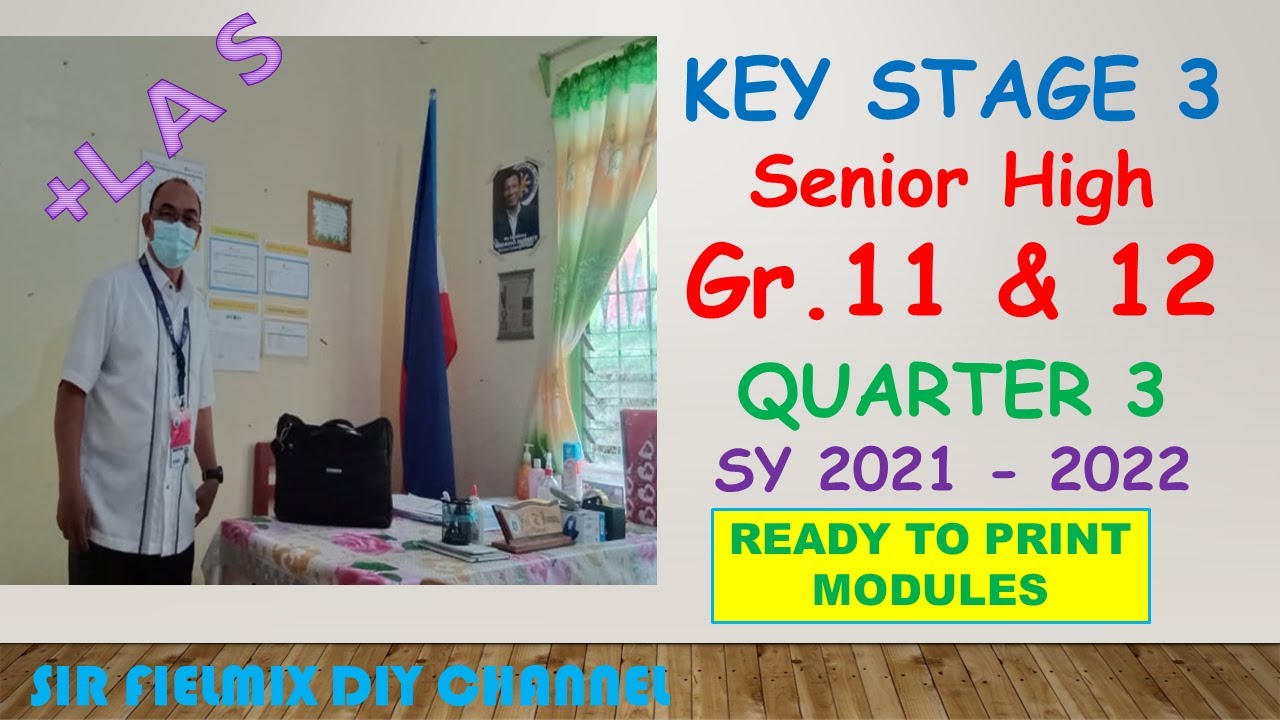 GRADE 11 12 MODULES QUARTER 3 SY 2021 2022 - YouTube
