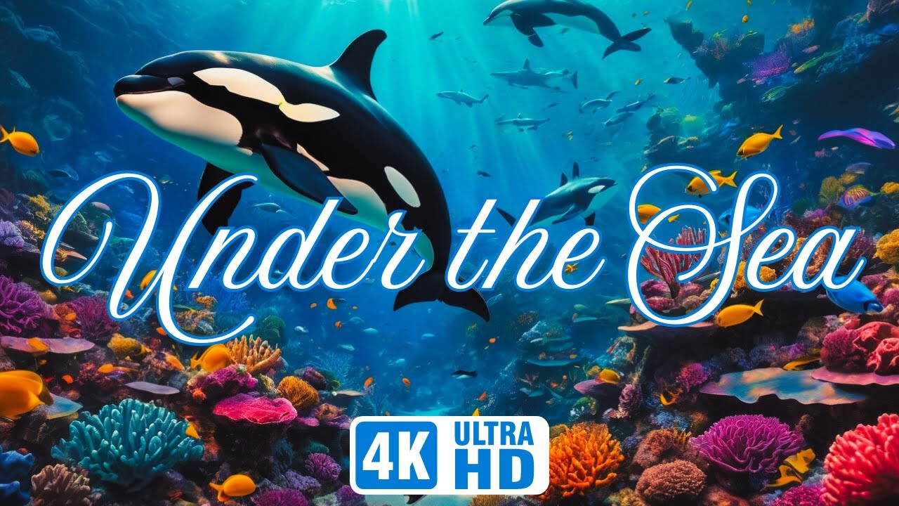 4K STUNNING Underwater Scenery | Stunning Sealife | Relaxation ...