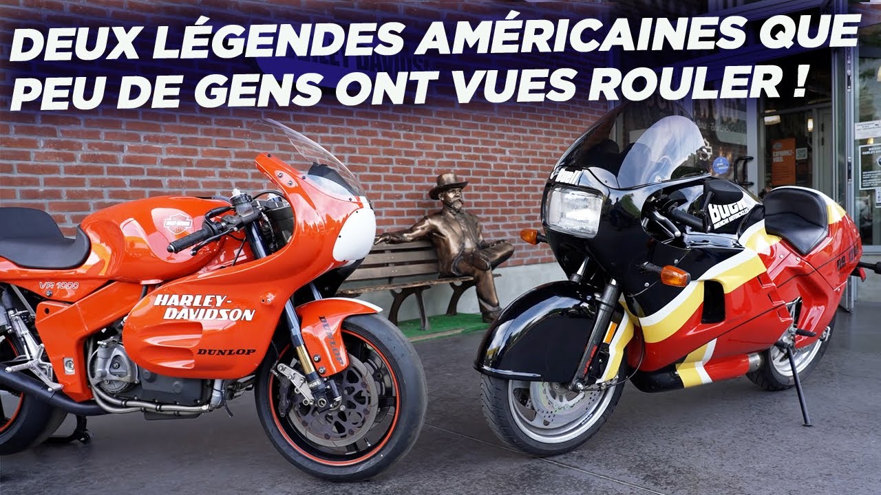 Buell RR 1200 et Harley-Davidson VR 1000 : deux légendes introuvables ...