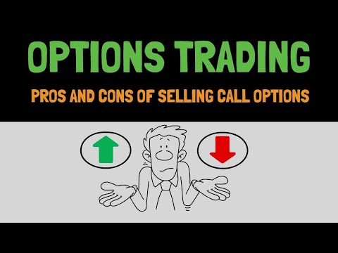 PROS and CONS of selling Call Options | Options Trading | - YouTube