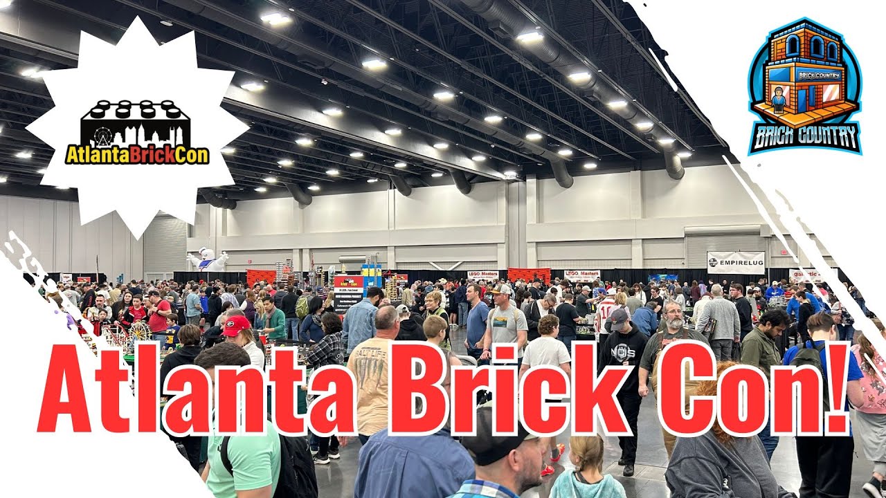 Atlanta Brick Con Tour-LEGO MANIA!! - YouTube