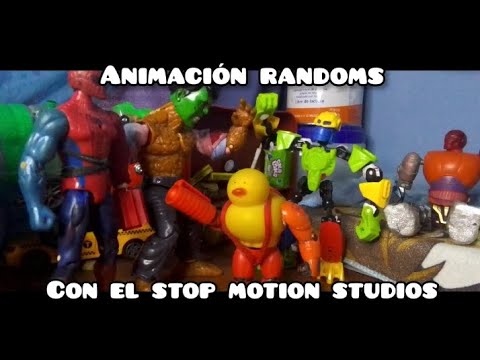 Animaciones random con el stop motion studios - YouTube