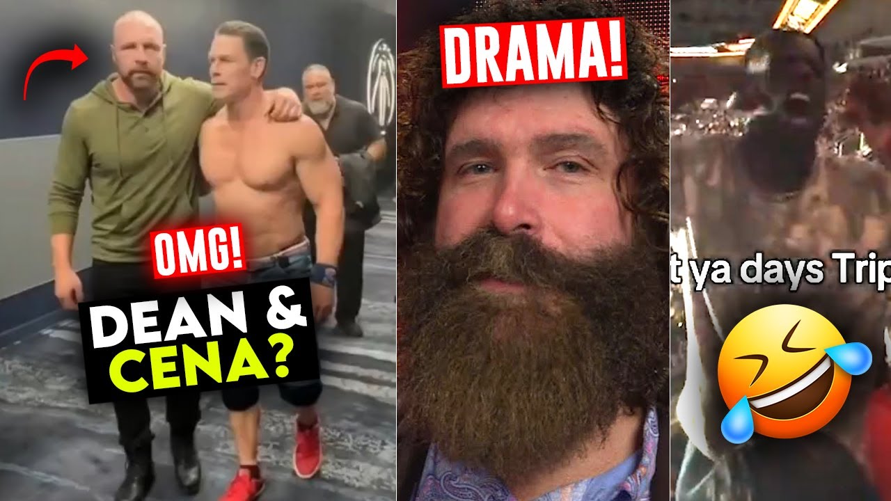Dean Ambrose MEETS John Cena BACKSTAGE In WWE!? 😱 | Mick Foley Vs WWE ...