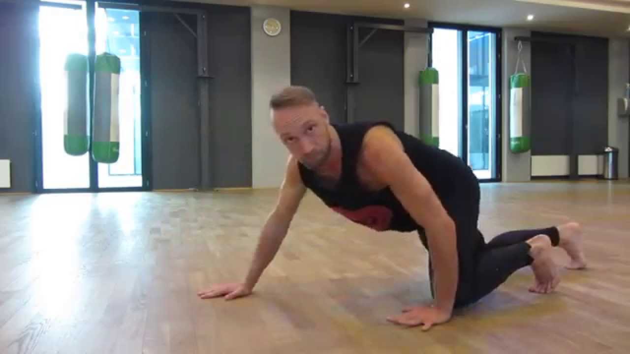 functional strength exercise "dragon walk" - YouTube