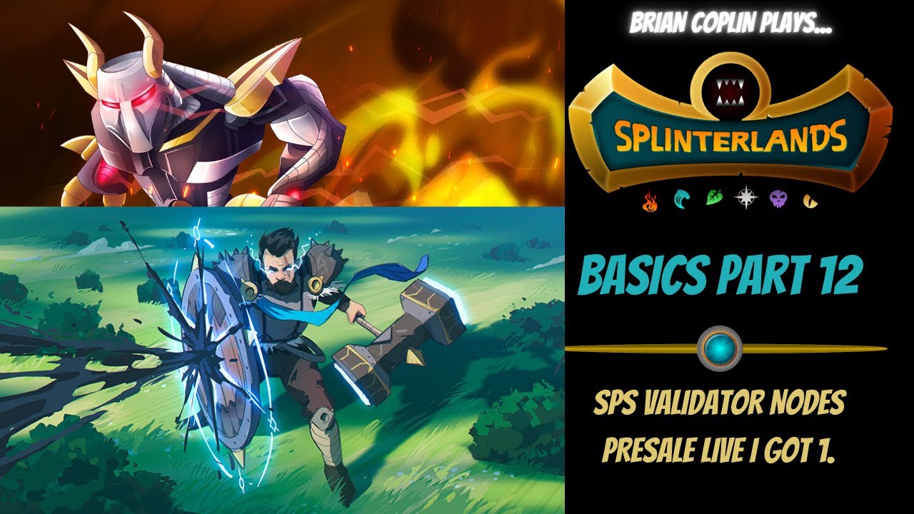 Splinterlands Validator Nodes Presale Live - did I get a license? - YouTube