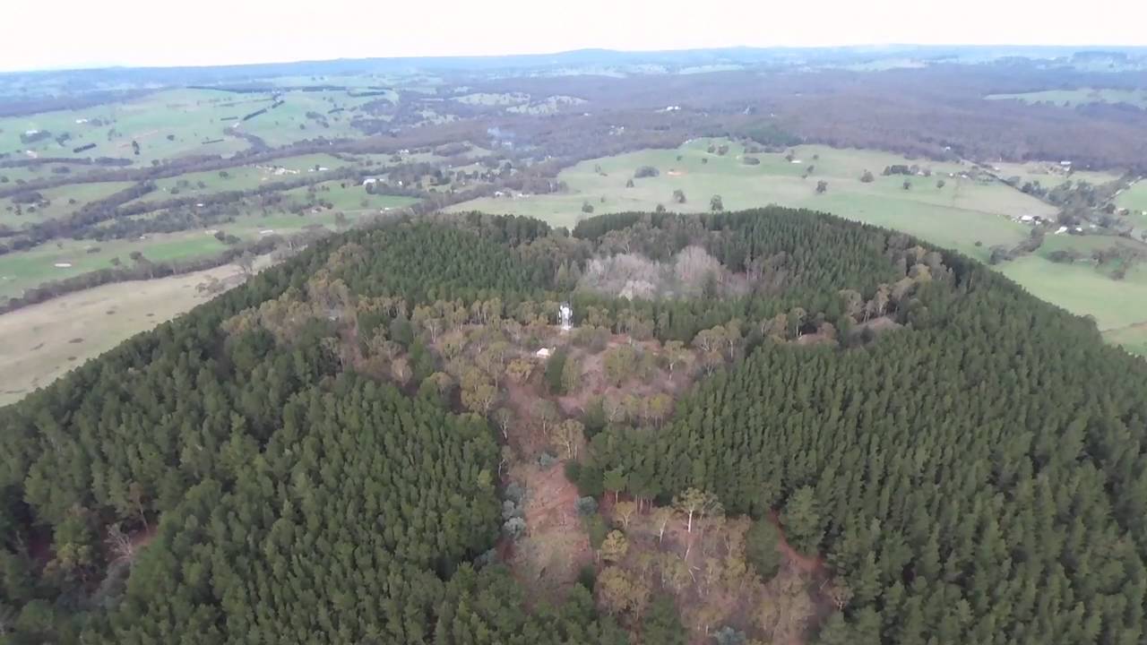 Mount Franklin Victoria Australia Drone Flight - YouTube