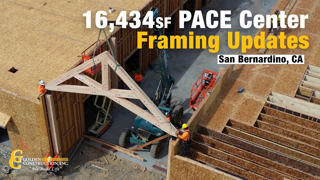 San Bernardino PACE center build Progress - YouTube