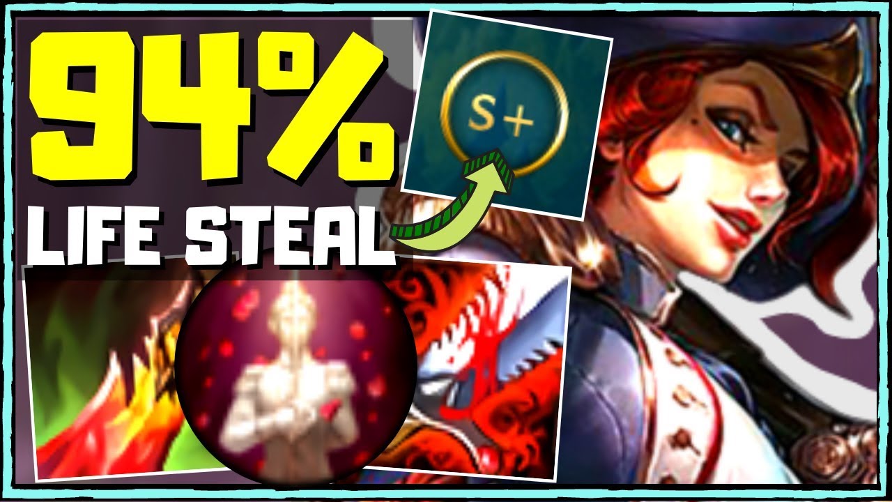 94% LIFE STEAL MF UNLOCKED ️ ONE HIT = FULL HP [S+ Build] | League of ...