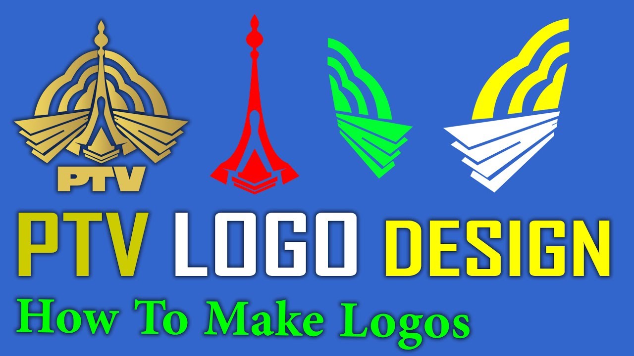 PTV Logo Design Tutorial In CorelDraw - YouTube