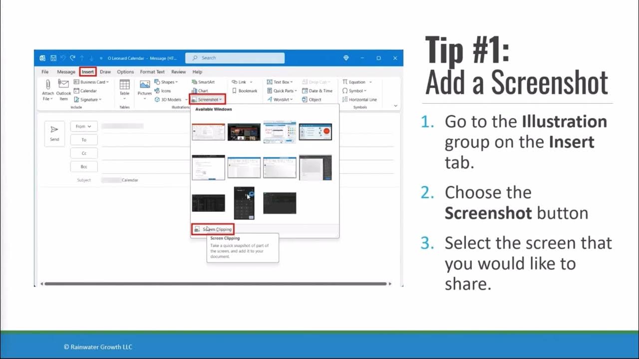 Quick Tips Attach A Screenshot In Outlook YouTube quick-tips-attach-a-screenshot-in-outlook-youtube