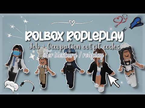 ROBLOX JOB/OCCUPATION ROLEPLAY OUTFIT CODES! / ETERNXITY - YouTube