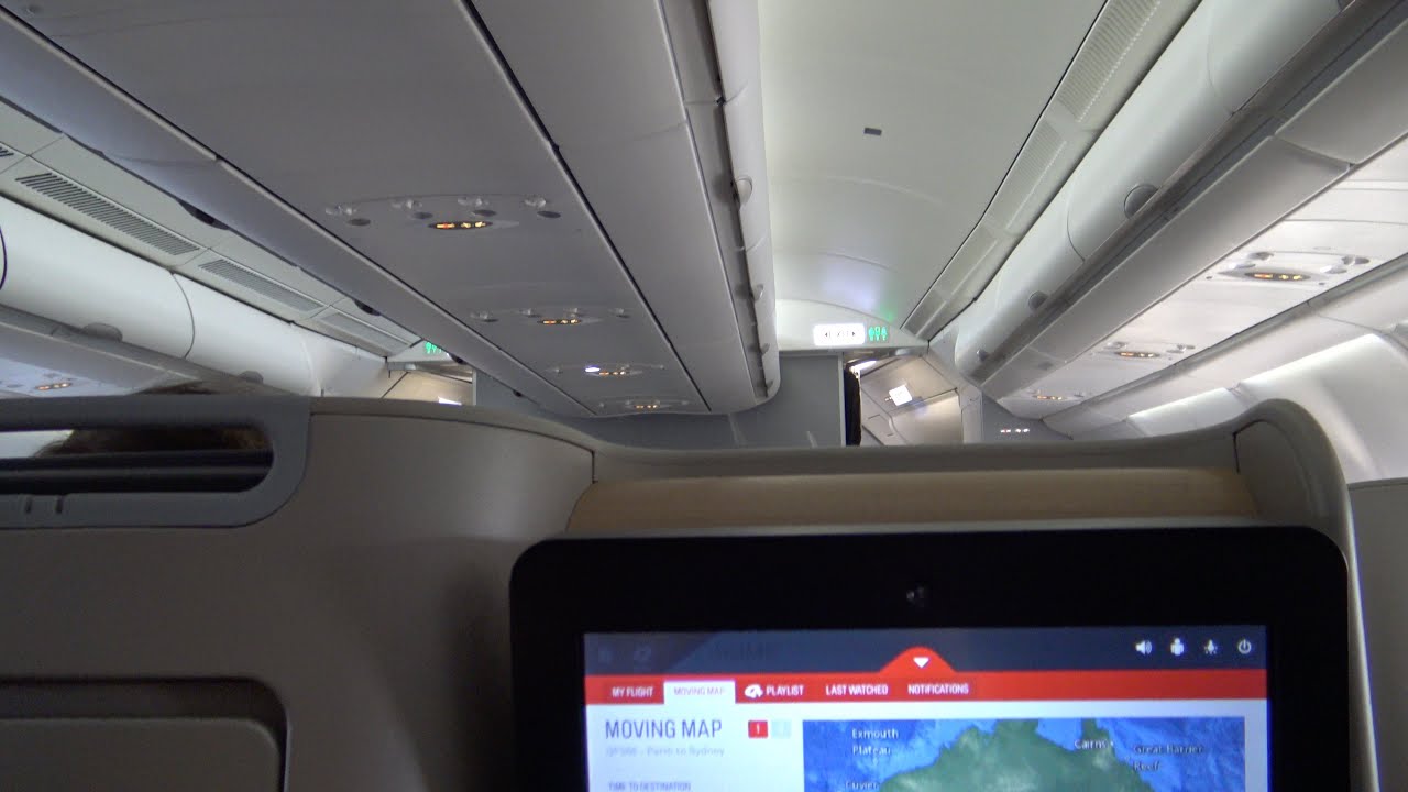 Qantas A330-200 New Business Class QF566: Perth to Sydney, Australia ...