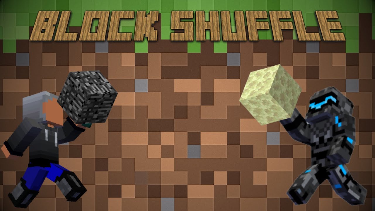 PLAYING Minecraft BLOCK SHUFFLE CHALLENGE! - YouTube