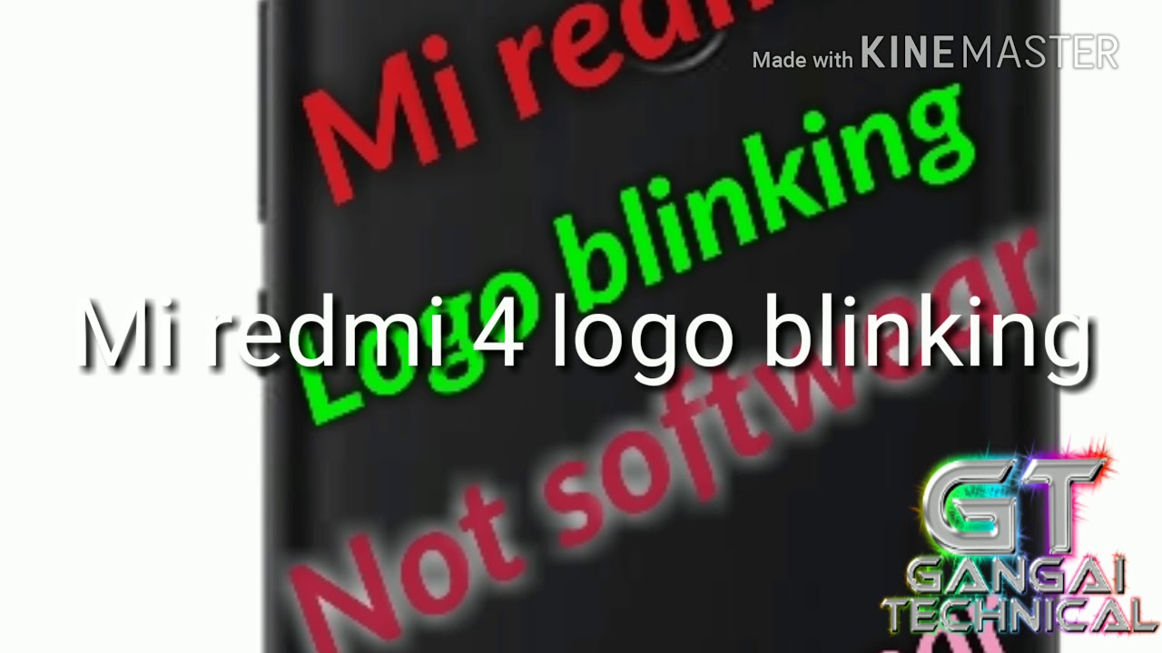 Mi redmi 4 logo blinking &vaibret problem - YouTube
