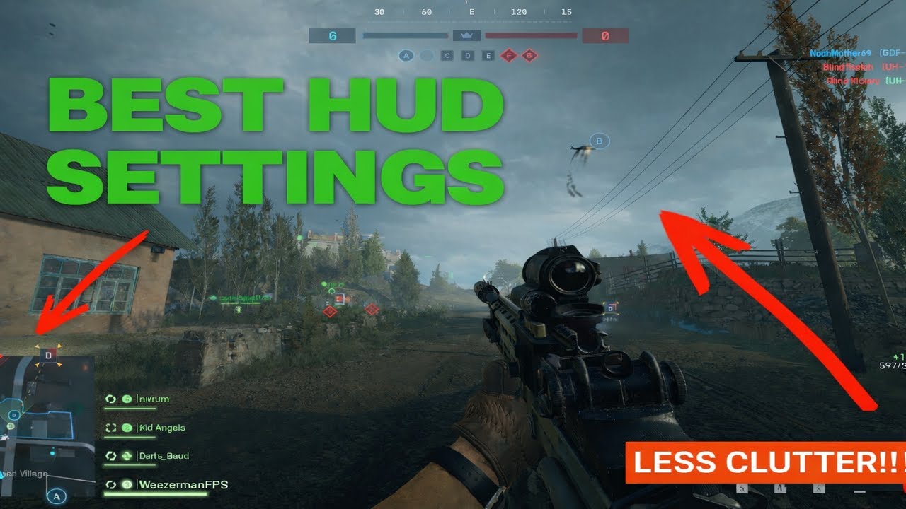 Use these HUD settings to have LESS CLUTTER and BETTER VISIBILITY in ...