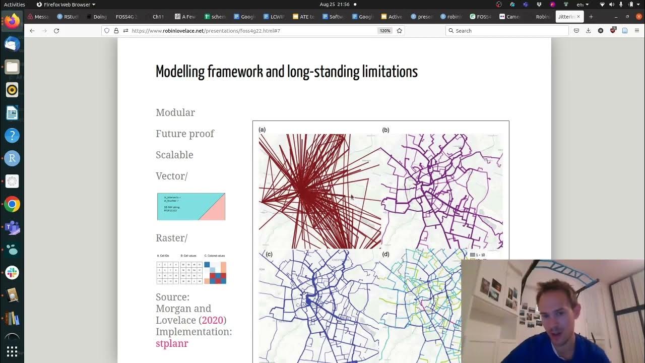 Jittering and routing options for converting origin-destination data into route networks - YouTube