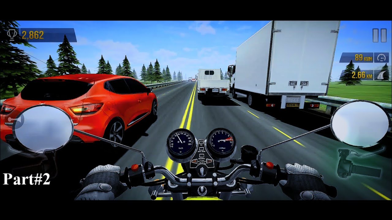 PART 2_TRAFFIC RIDER_ANDROID GAME PLAY. - YouTube