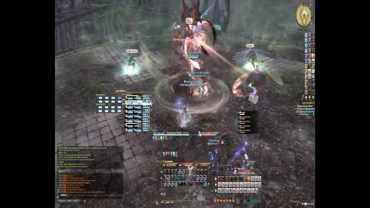 ARR - WC2 Forgall - Astrologian - YouTube