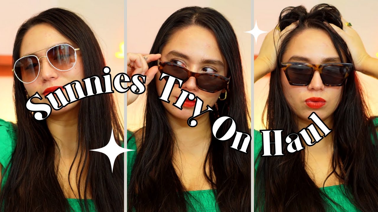 Fave Sunnies for Summer Try On Haul | All Affordable! - YouTube