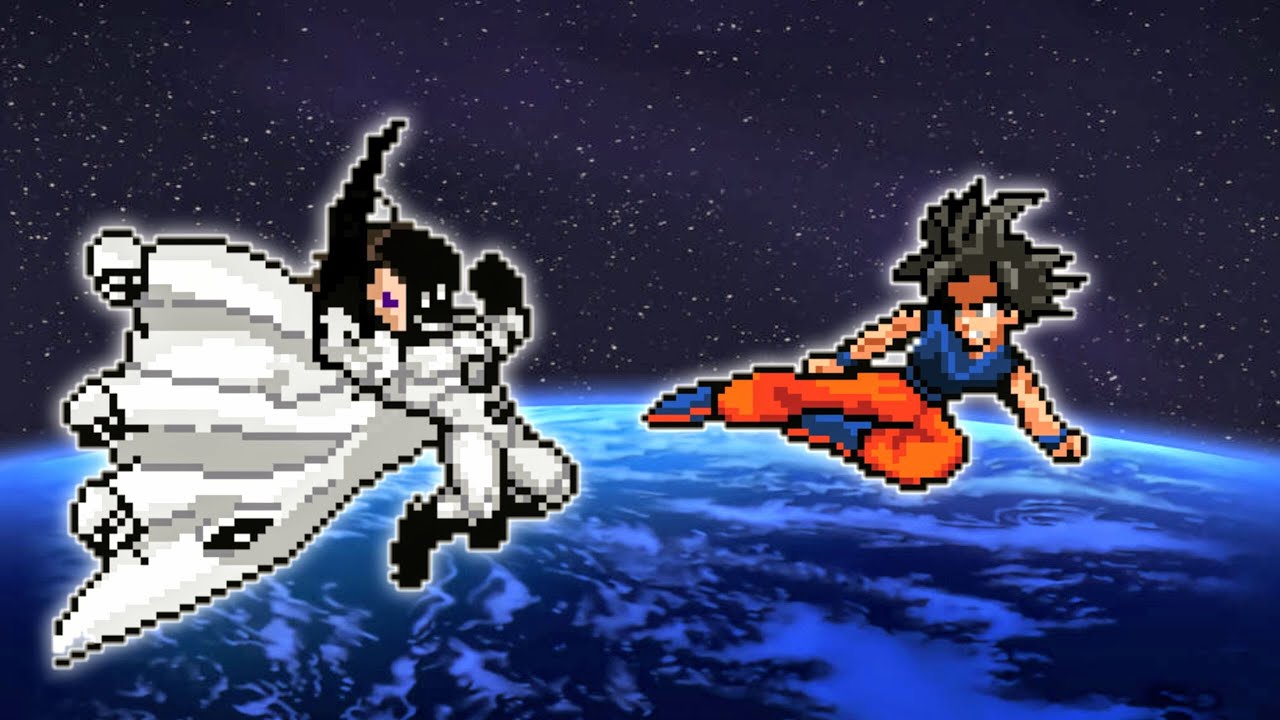 Aizen Full Power VS Goku LB(All Form) in Jump Force Mugen - YouTube