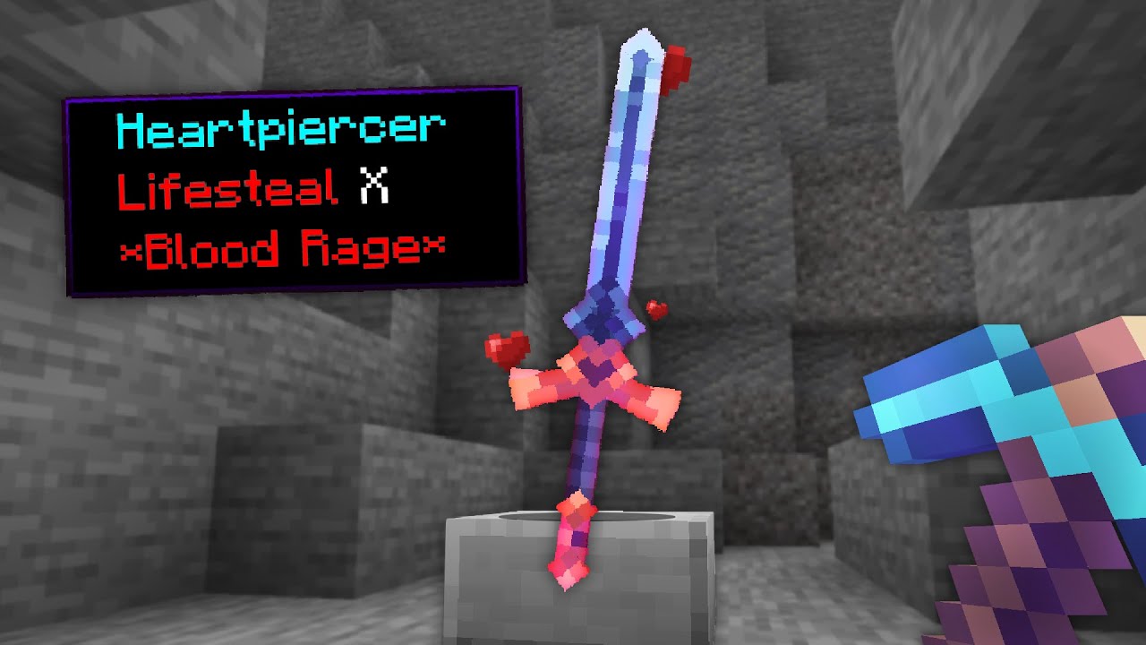 I Crafted The Lifesteal Sword... - YouTube
