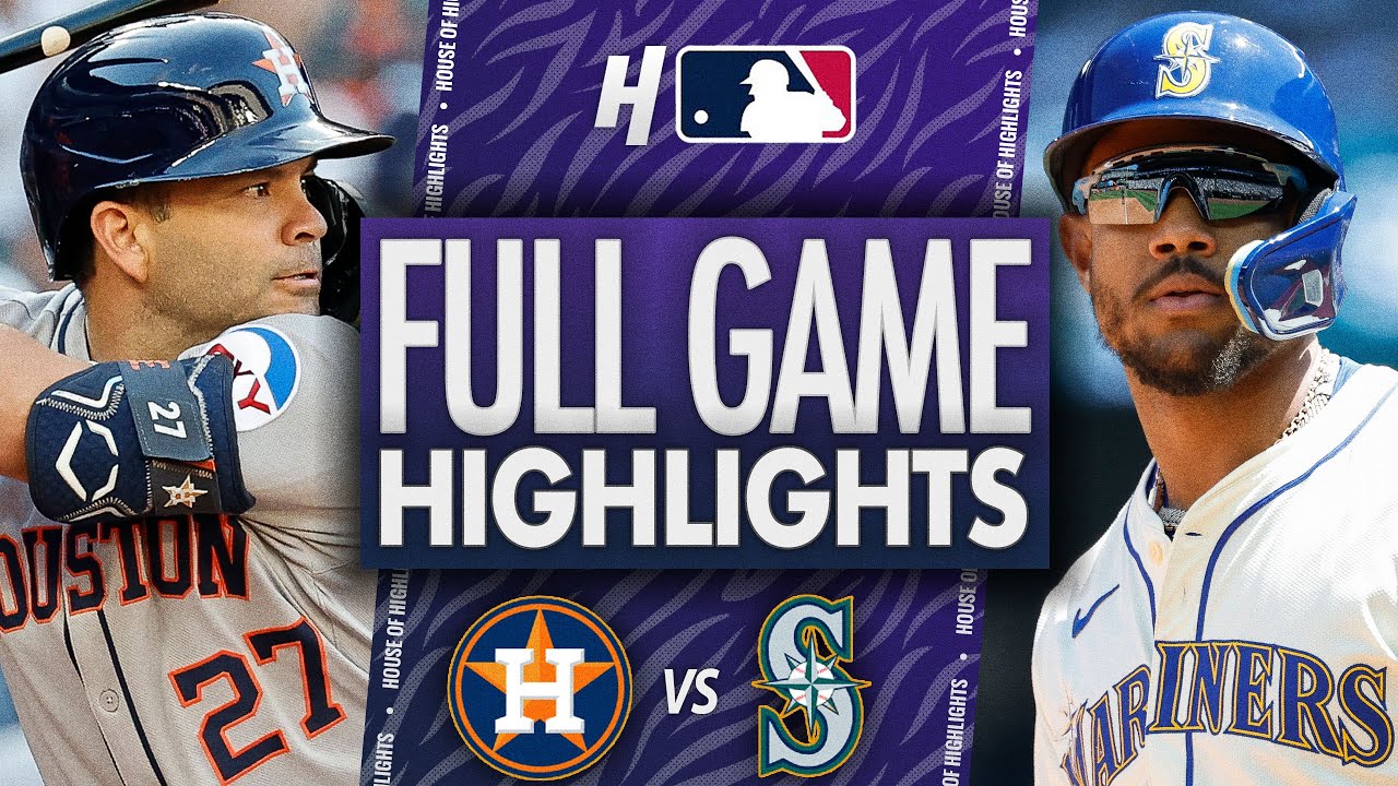 Houston Astros vs Seattle Mariners - FULL GAME HIGHLIGHTS | July 19 ...