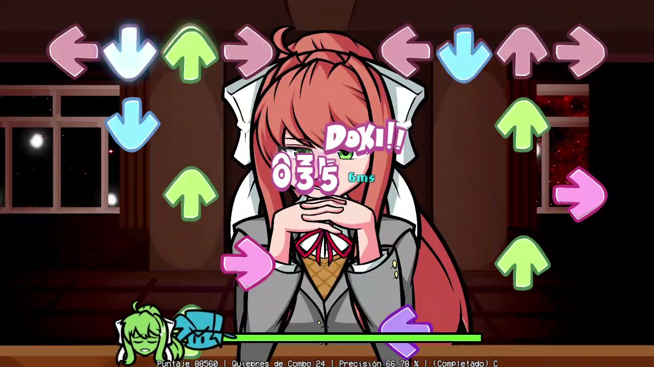 FNF DOKI TAKEOVER (VS Monika) I Epiphany - YouTube