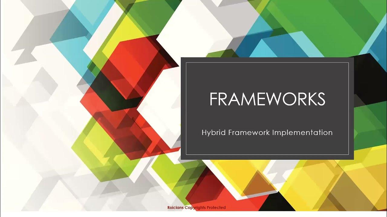 Automation Selenium Framework | Introduction|-Part 1 | Maven | Roicians ...