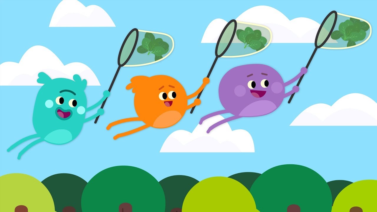 Swooping Spinach Pie | Cartoon For Kids | The Bumble Nums - YouTube