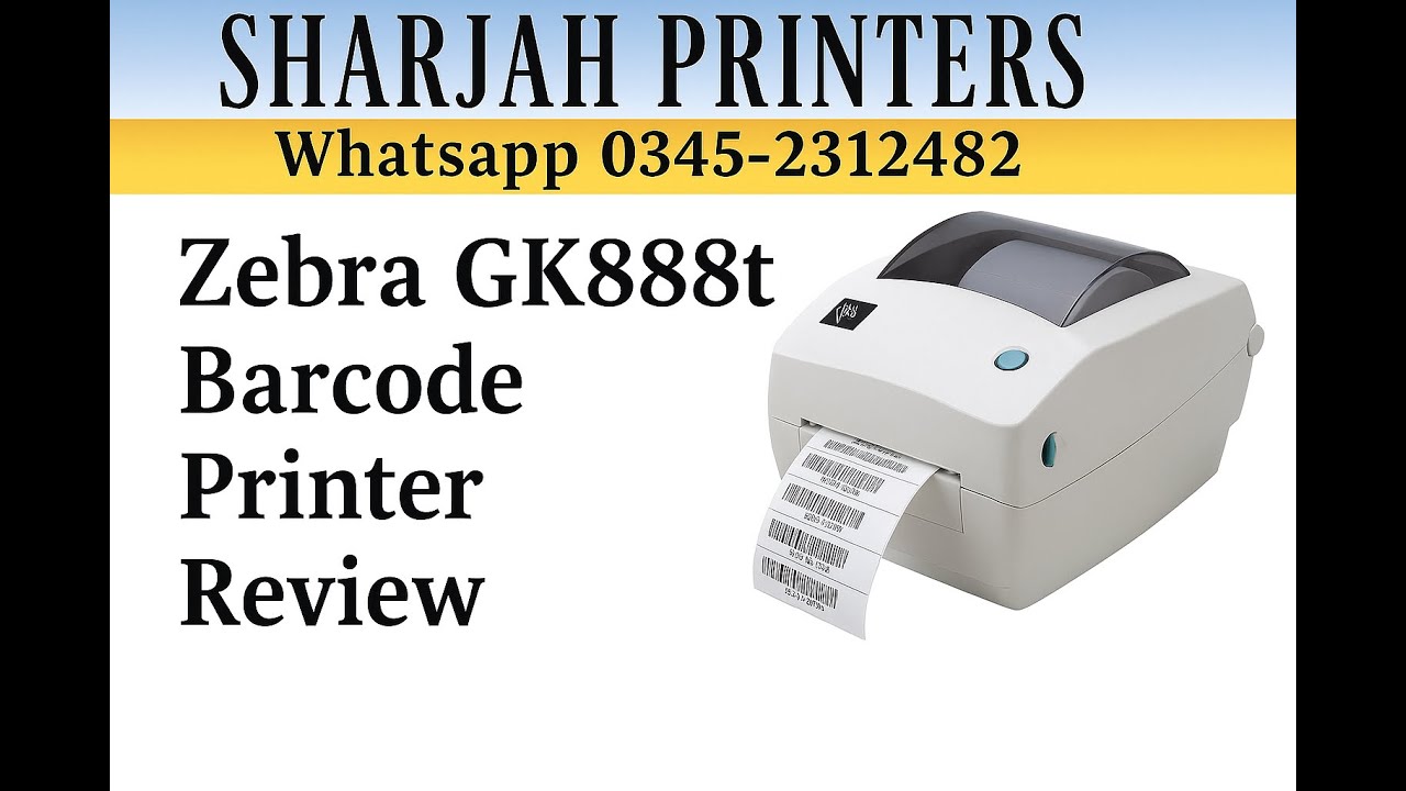 Zebra GK888t Barcode Printer Review How It Works, Performance, & Usage ...