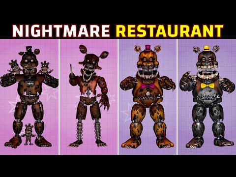 FNAF 6 Nightmare Animatronics for Sale