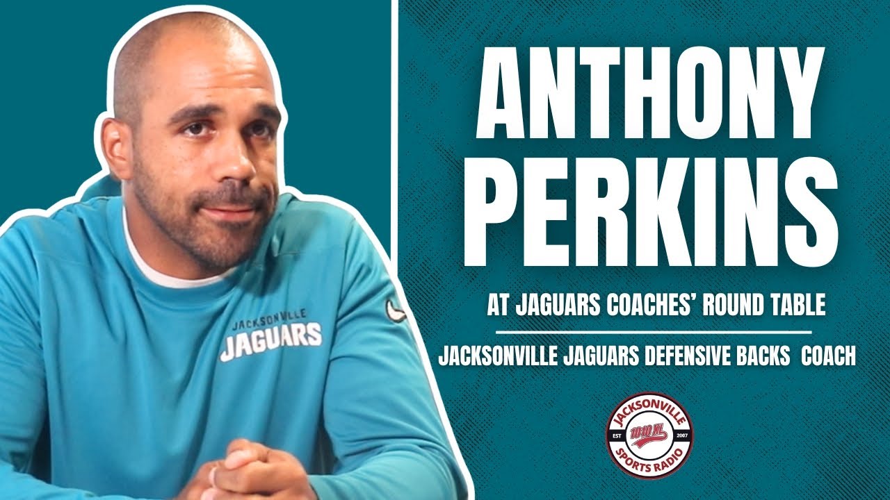 Jacksonville Jaguars Defensive Backs Coach Anthony Perkins on the 2025 ...