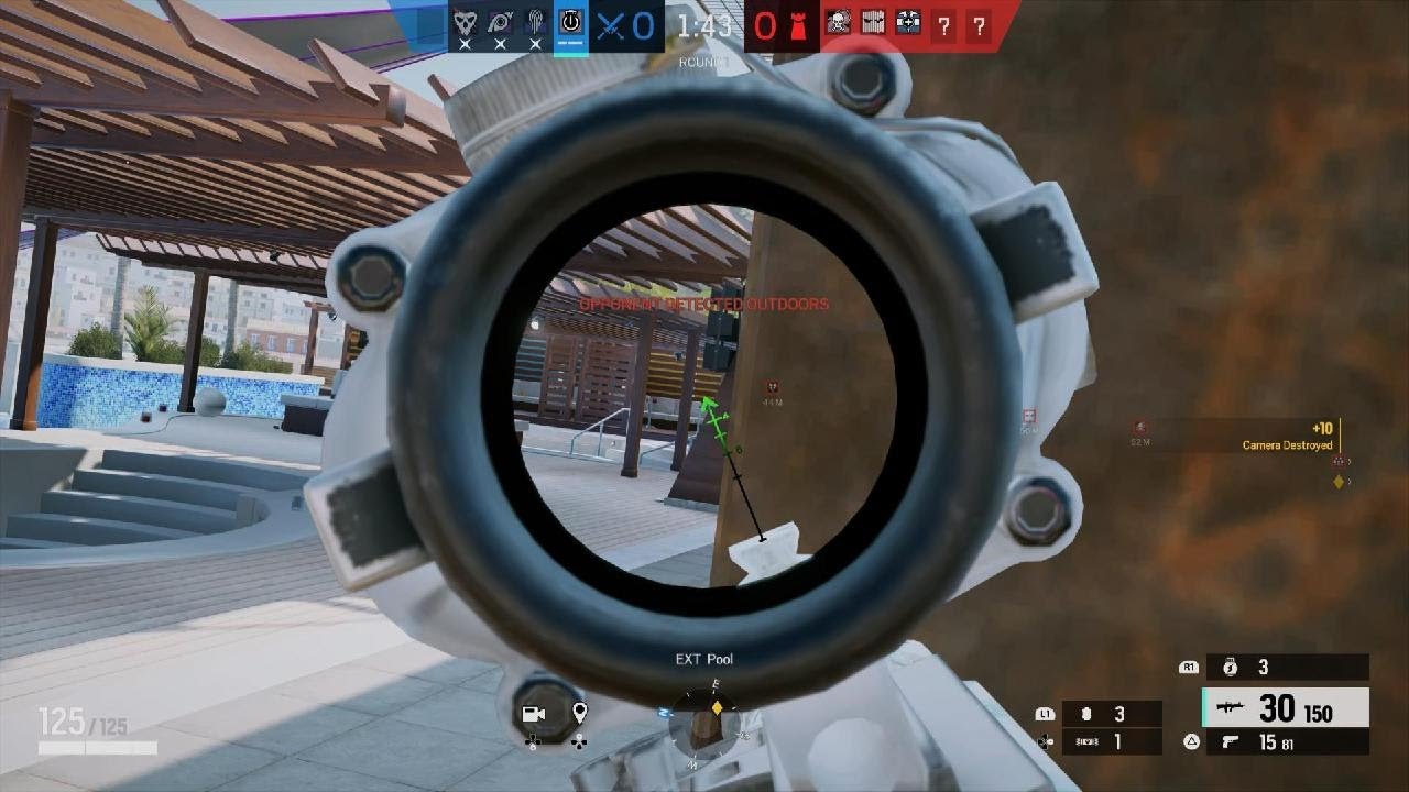 Tom Clancy's Rainbow Six Siege_1v5 - YouTube