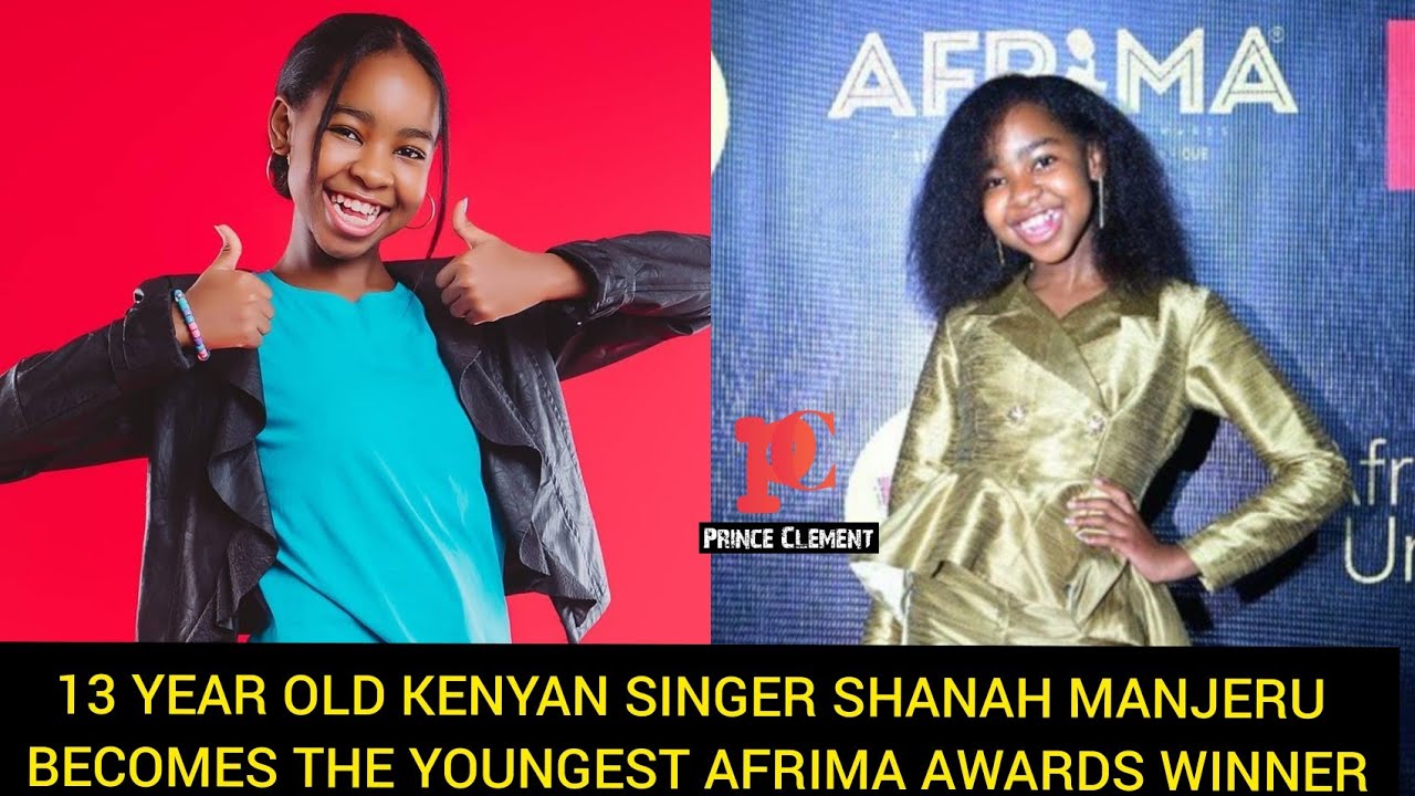 CONGRATS! 13 YEAR OLD KENYAN SINGER SHANAH MANJERU BECOMES THE YOUNGEST ...