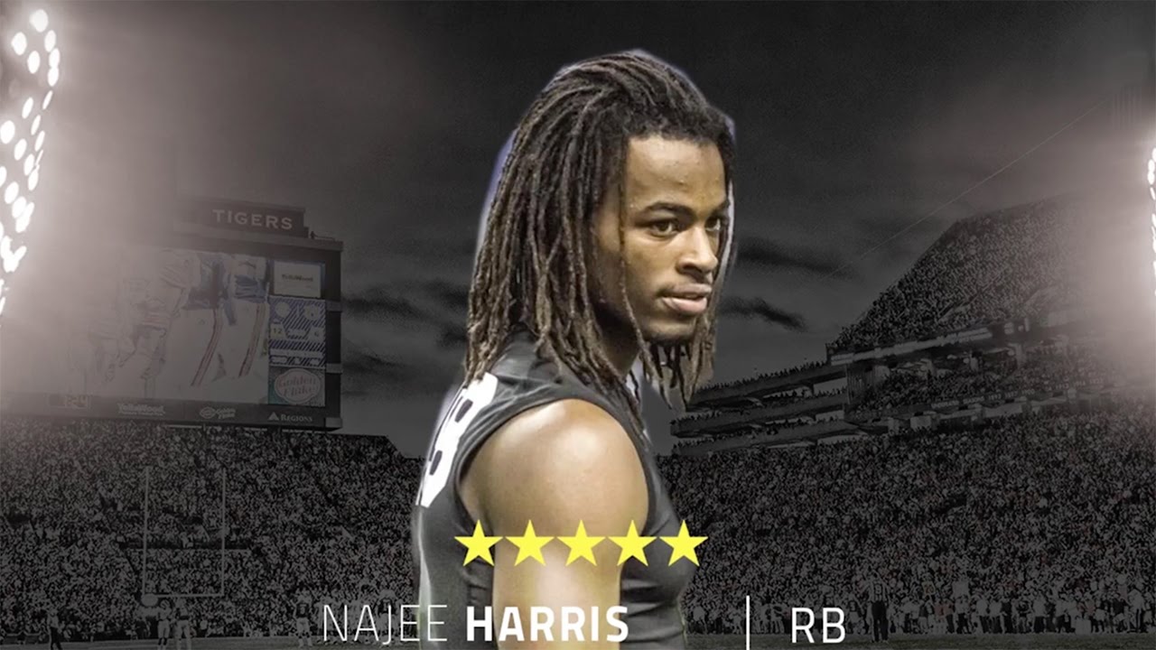 5-Star Najee Harris' highlights - YouTube