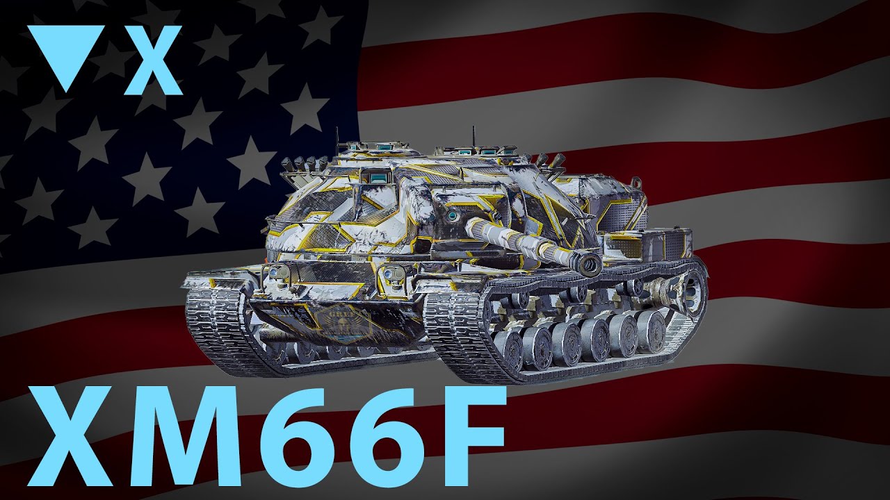 XM66F - Testing tank in action - YouTube