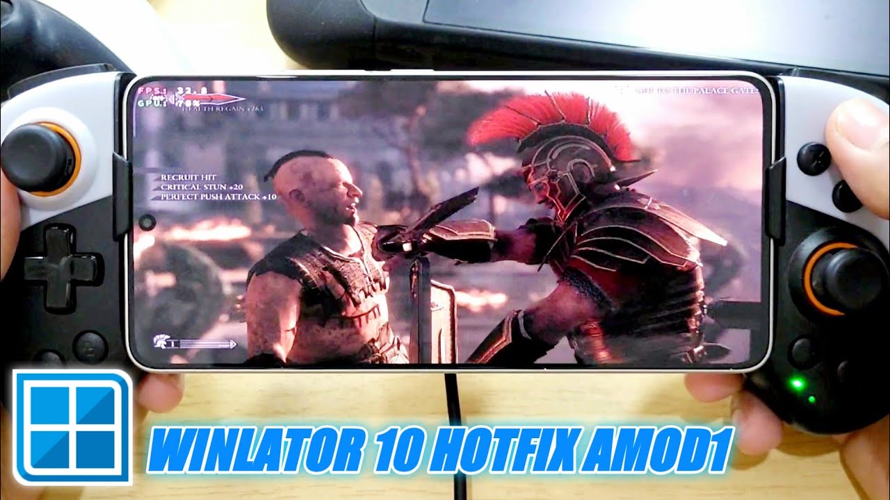 Ryse: Son of Rome - WInlator 10 Hotfix Amod 1 POCO F6 - YouTube