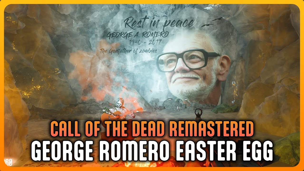 Call of the Dead Remastered - George Romero Easter Egg Memorial - YouTube