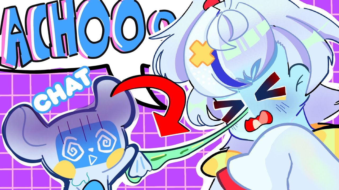 ACHOO.EXE! Computer Virus Vtuber Sneeze Compilation - YouTube