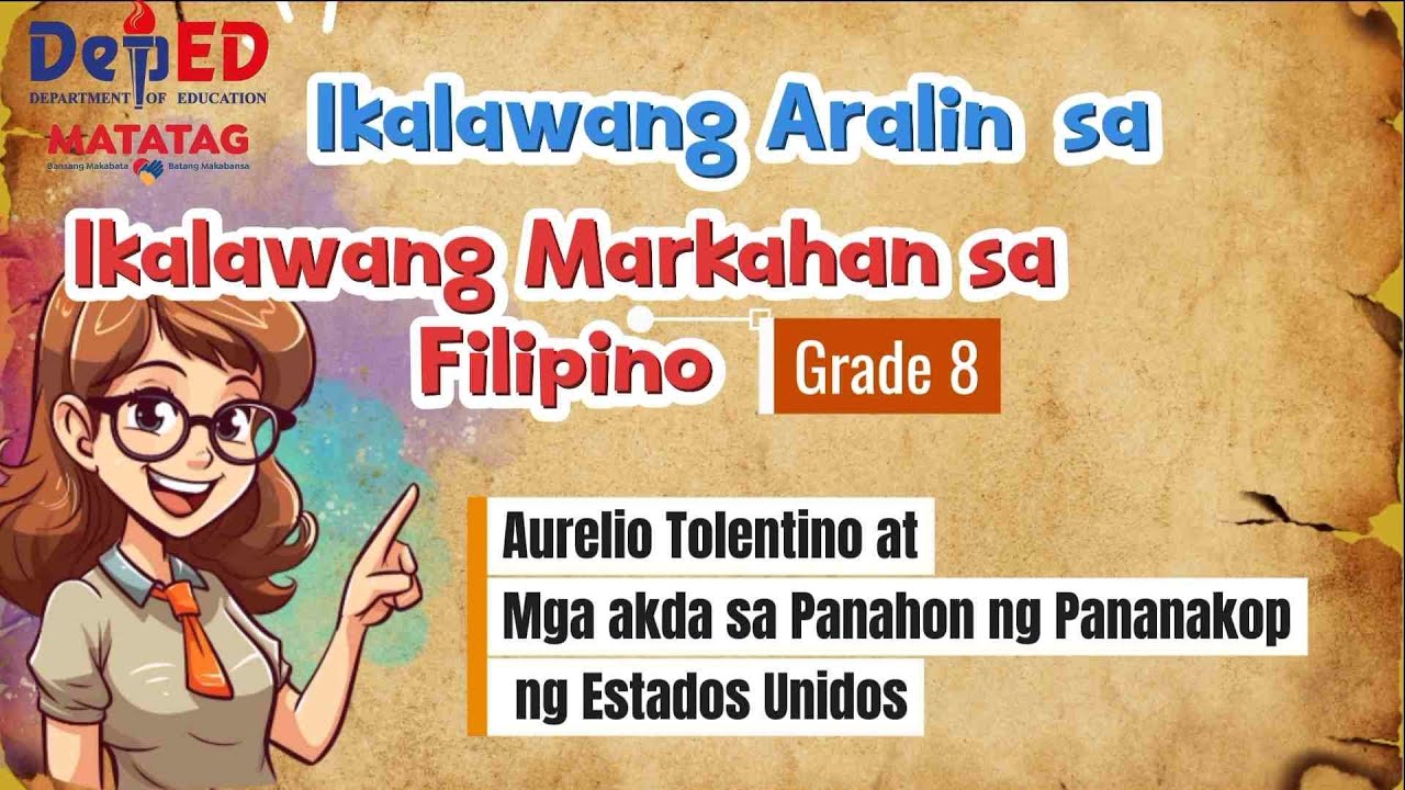 Filipino 8 | Quarter 2 | Week 2 || MATATAG || (Akda sa Panahon ng ...
