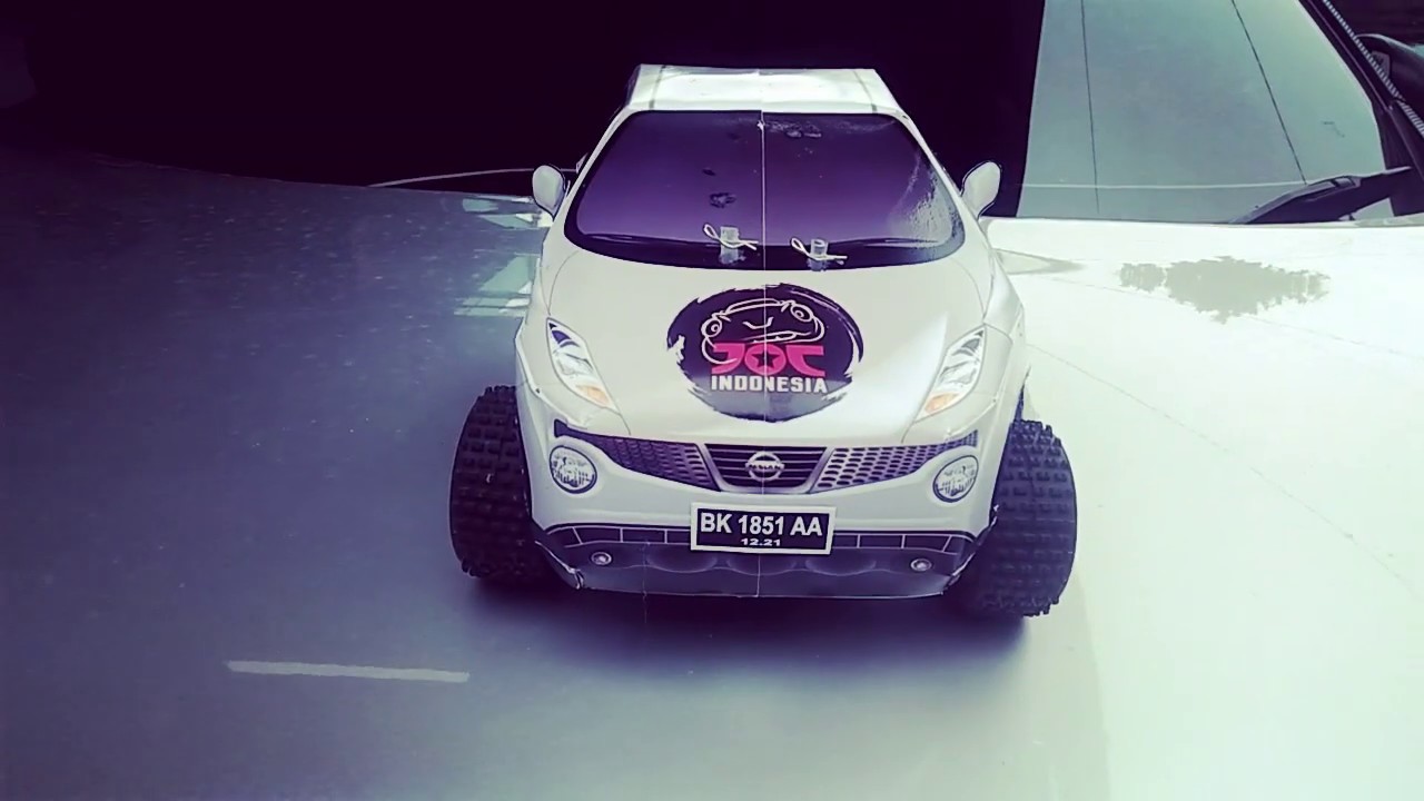 Papercraft : Nissan Juke - WLToys A959 RC Car - YouTube