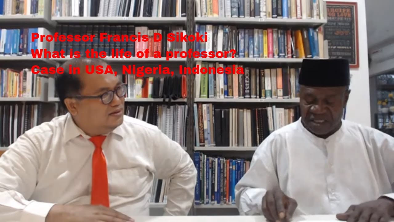 Professor Francis D Sikoki I What is the life of a professor? I Case ...