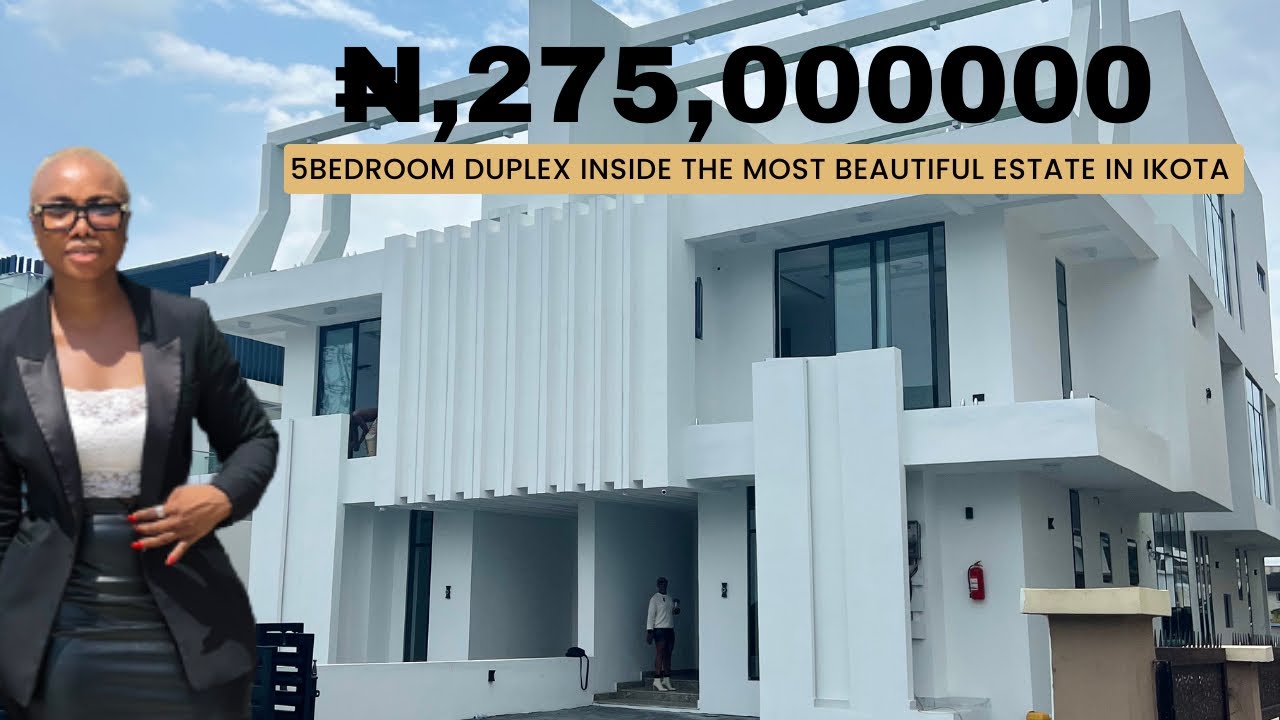 Affordable Luxury in the most beautiful Estate in vgc lekki lagos Nigeria - YouTube