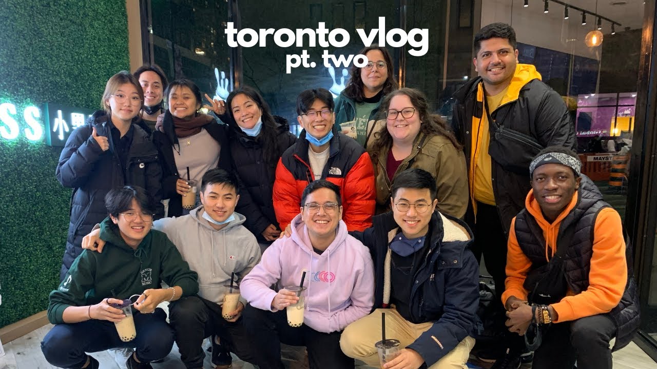 Tourists in Toronto Vlog (2/2) | thrift haul, food spots, and homies ...