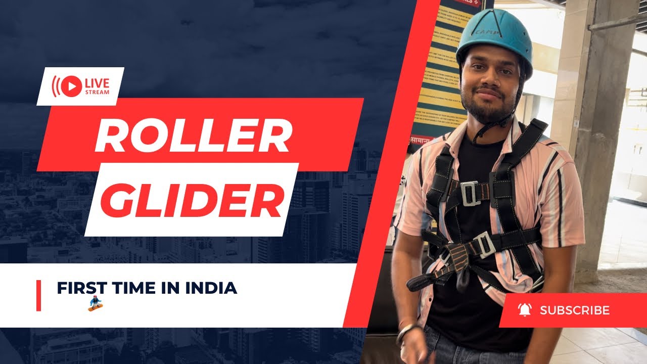 Roller Glider First Time in India 🇮🇳 - YouTube