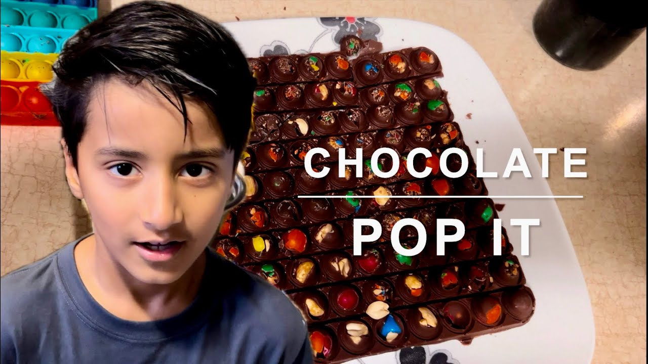 How to Make a Chocolate Pop It | Fun & Easy DIY Chocolate Fidget Toy ...